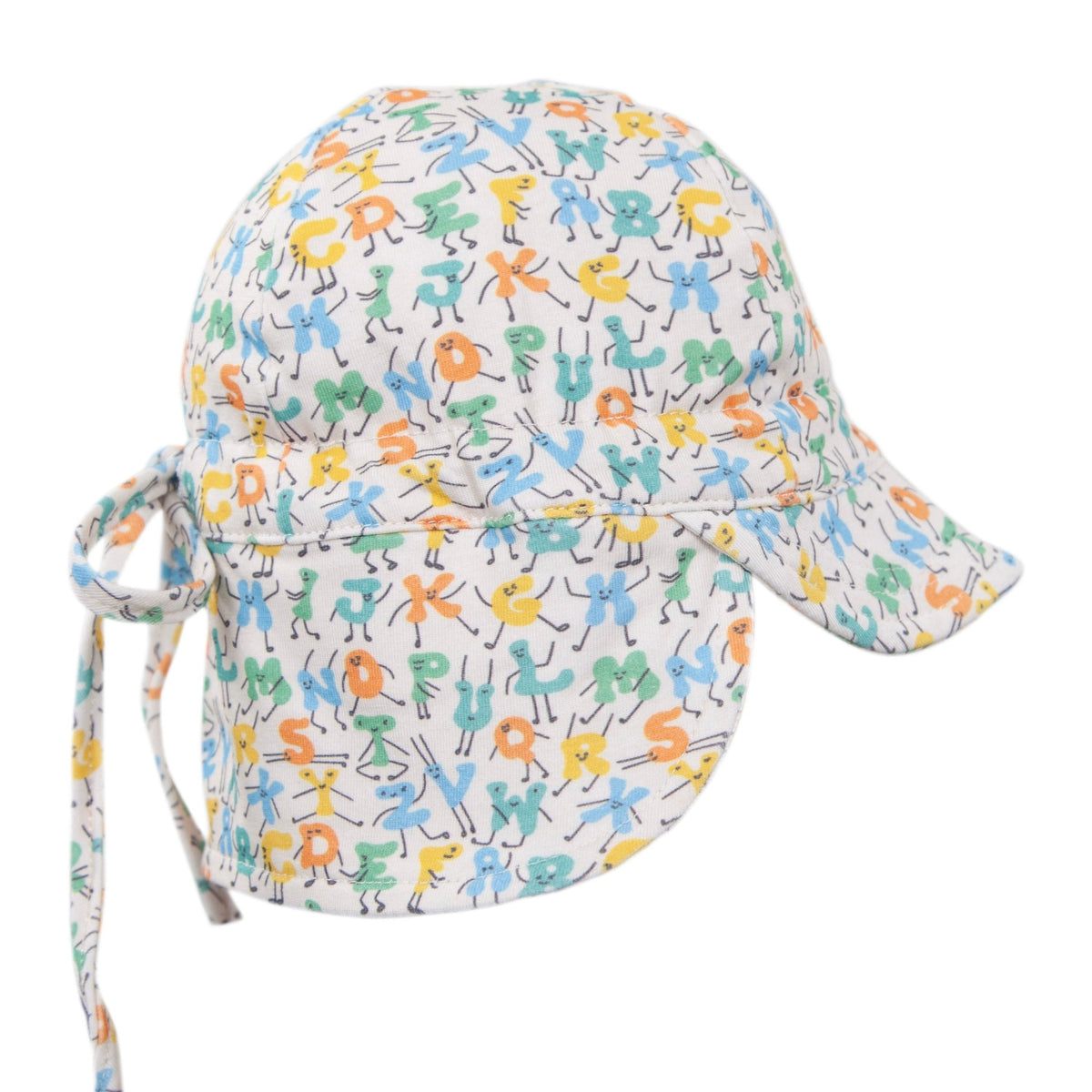 ABC's Flap Hat | Baby Flap Hats | Acorn Kids Baby Sun Hats | Acorn Kids