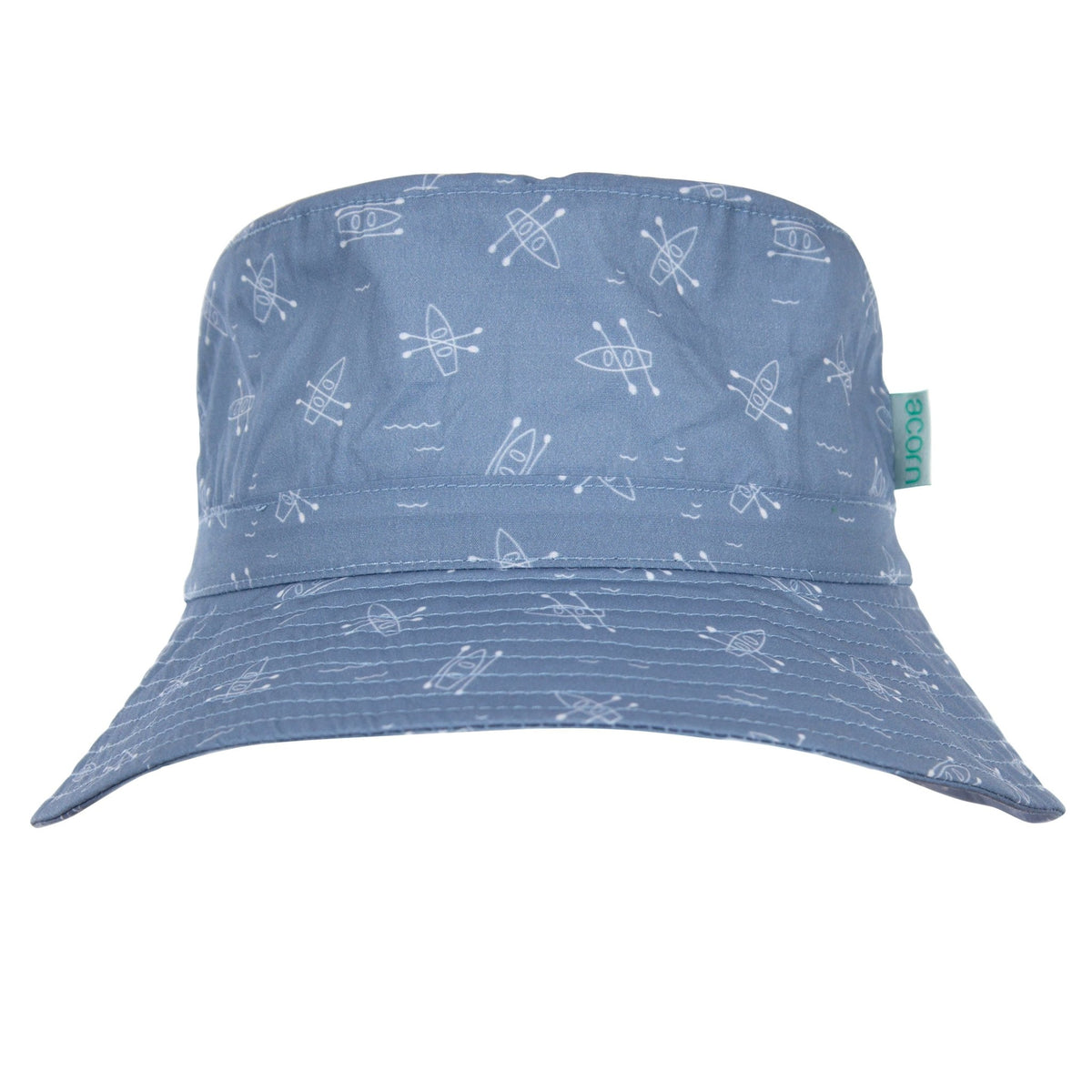 Row Boats Wide Brim Bucket Hat | Bucket Hats | Acorn Kids Sun Hats ...