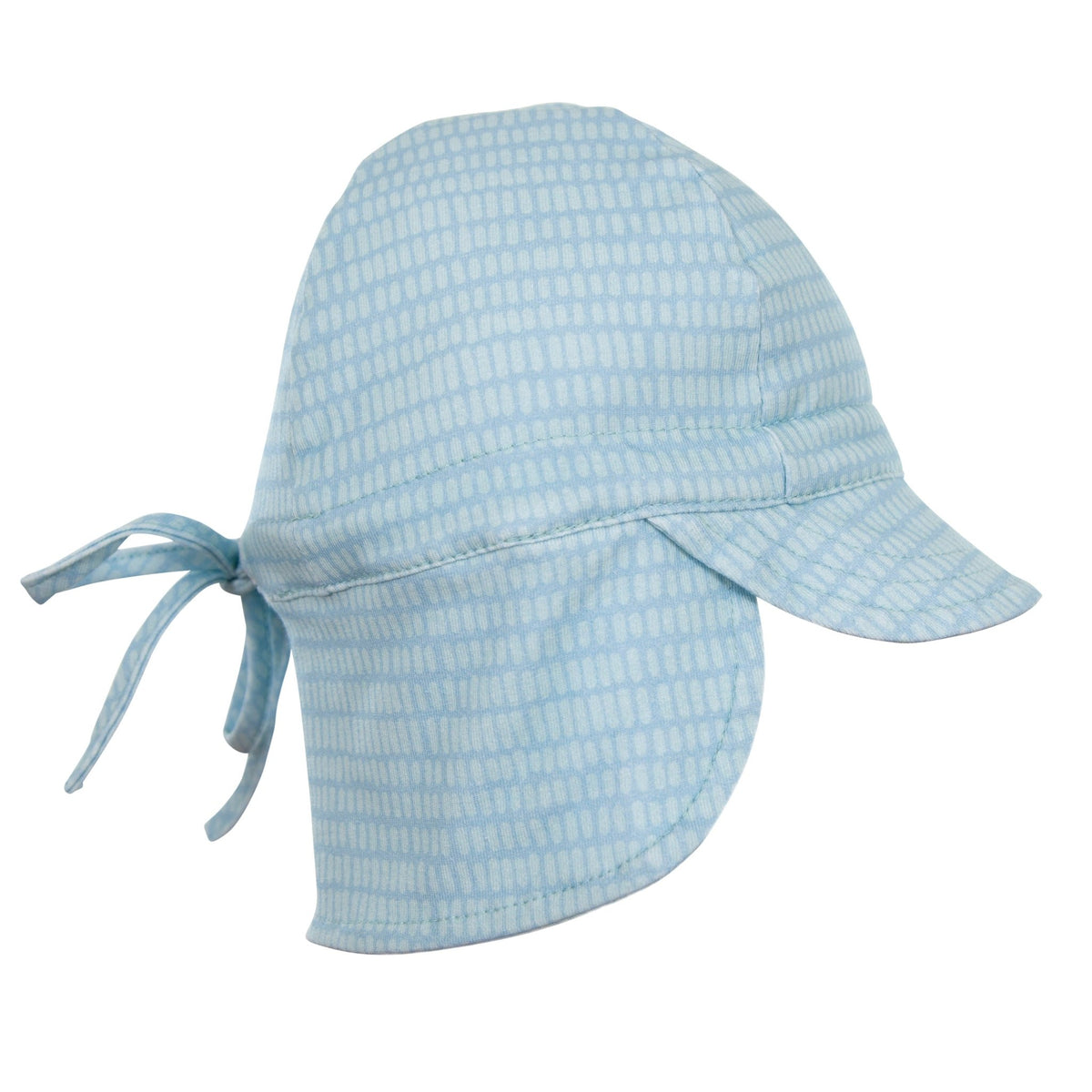Teal Dashes Flap Hat | Baby Flap Hats | Acorn Kids Baby Sun Hats ...