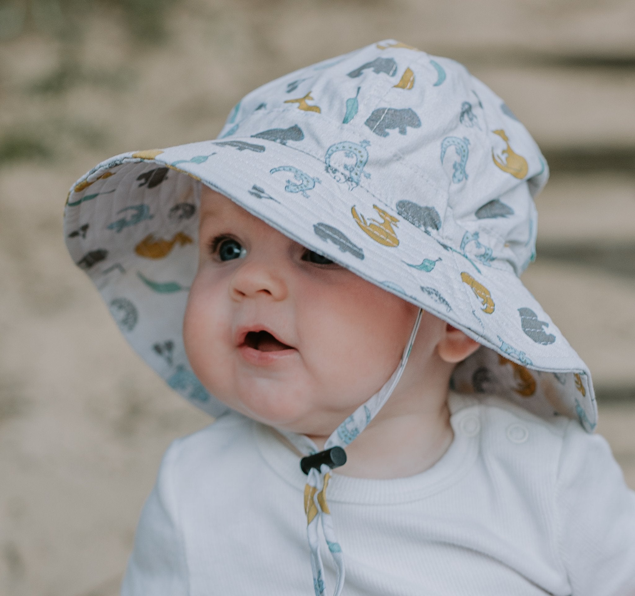 Aussie Animals Baby Sun Hat | Acorn Kids Baby Sun Hats– Acorn Kids ...