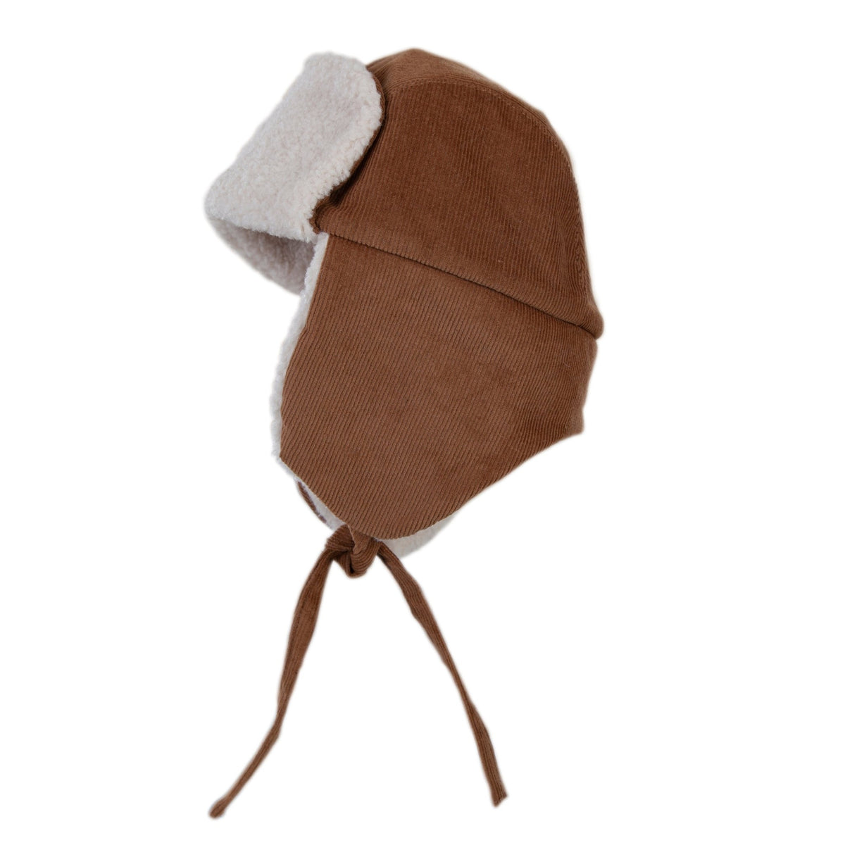 Aviator Cord Beanie Chestnut | Kids Winter Beanies | Acorn Kids Hats ...