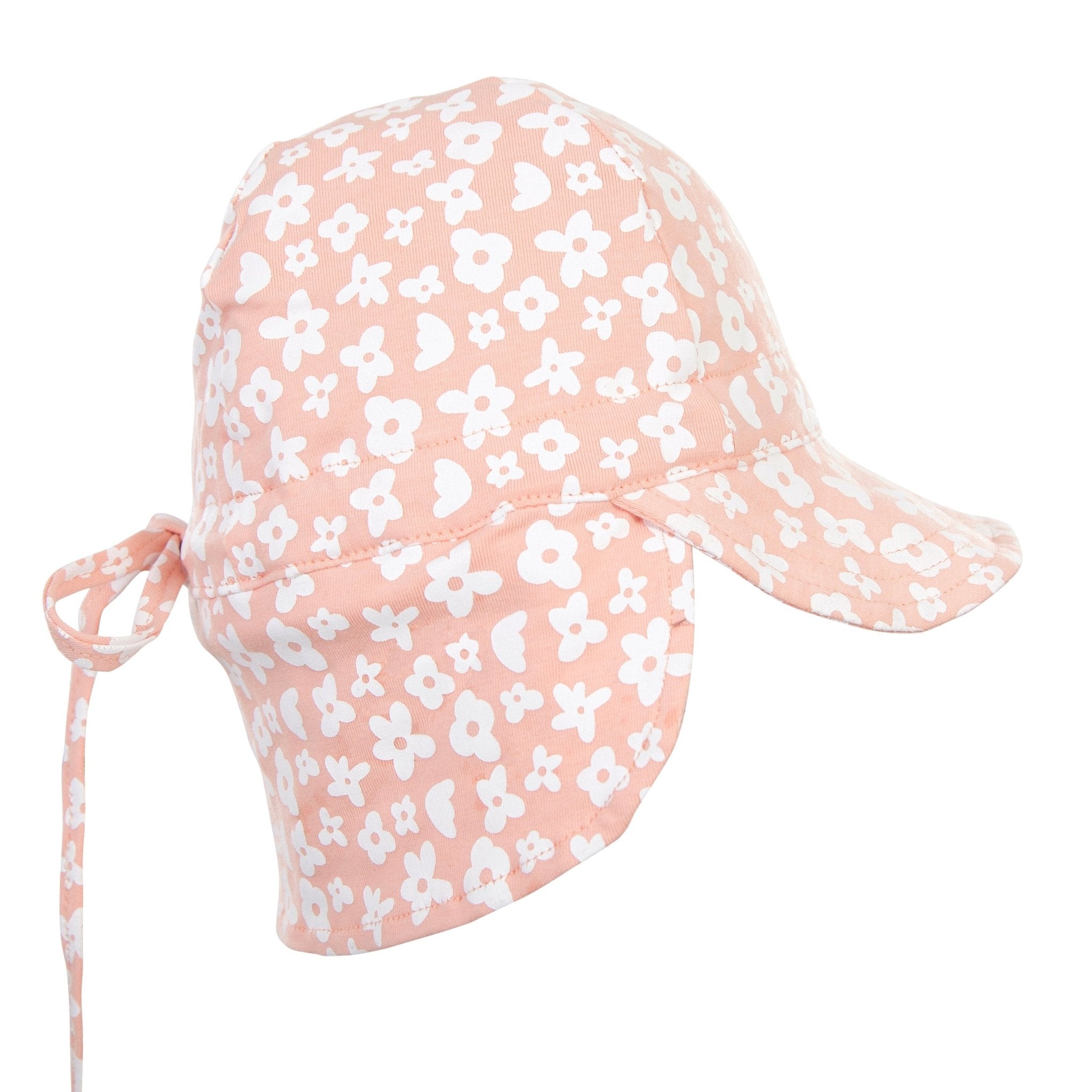 Camille Baby Flap Cap | Acorn Kids Baby Flap Caps– Acorn Kids Accessories