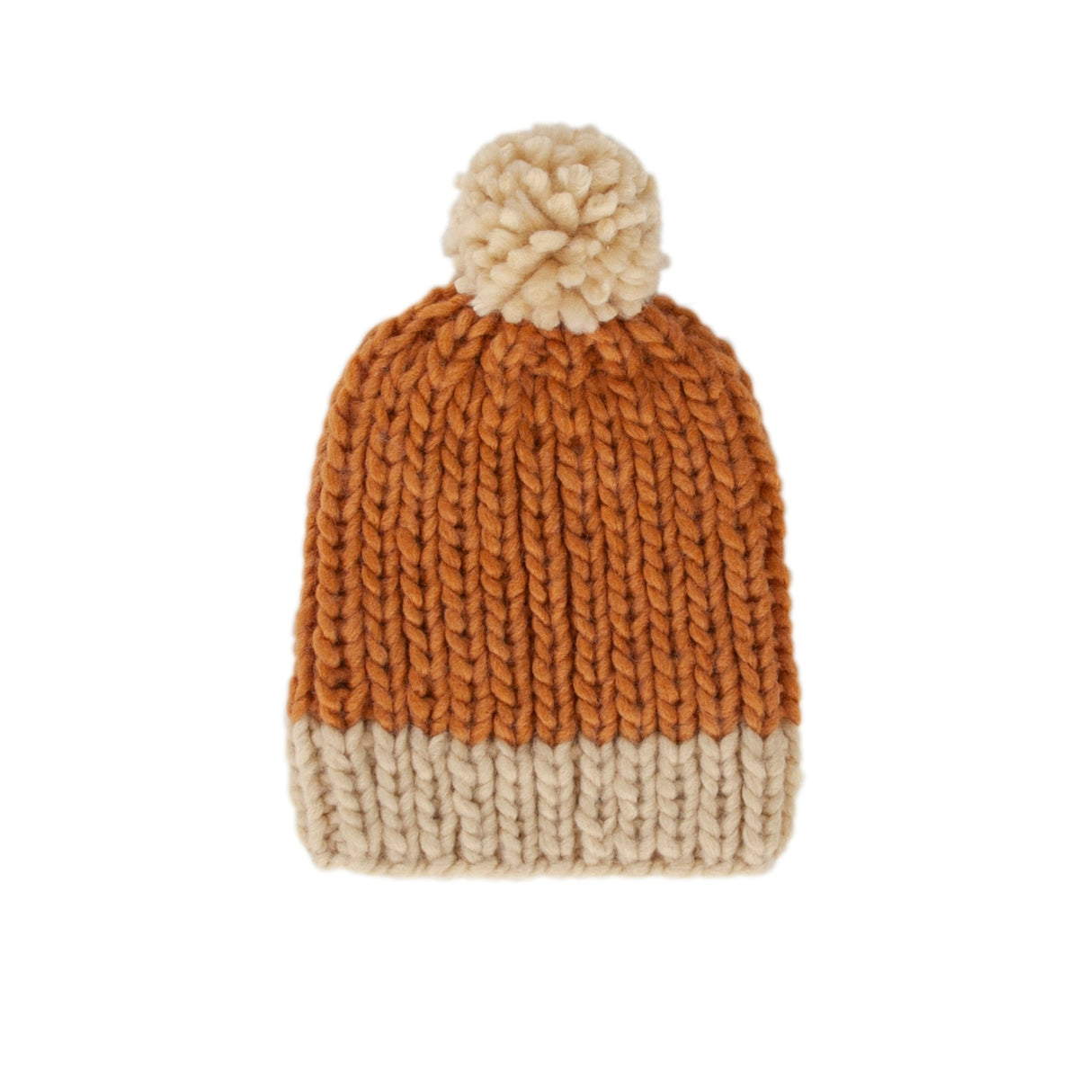 Traveller Chunky Beanie Caramel | Acorn Kids Beanies | Acorn Kids